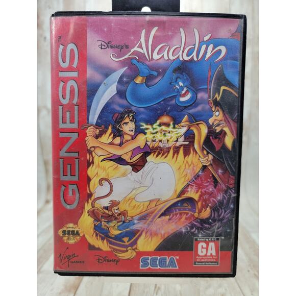 Sega Genesis | Video Games & Consoles | Disneys Aladdin Sega Genesis ...
